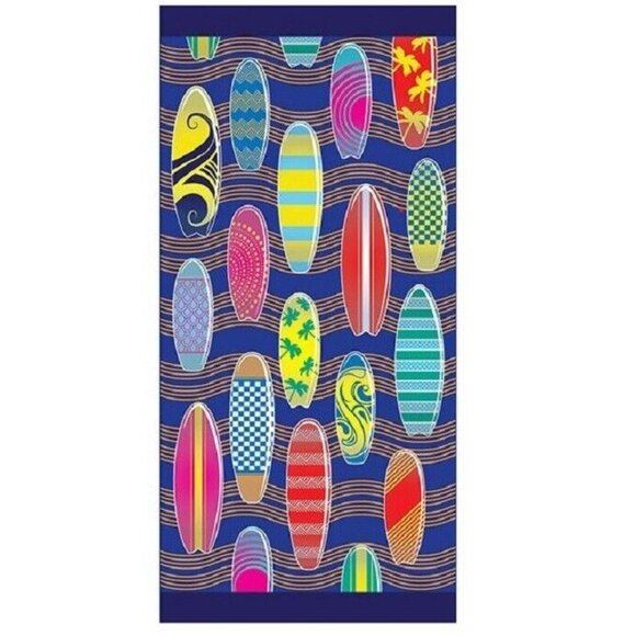 Unbranded | Bath | New Surfboards Bath Beach Pool Gift Towel Surf Catch ...